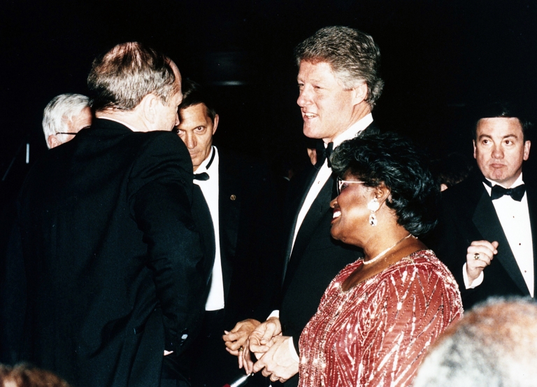 President Bill Clinton meets with AGC members during his first term ...